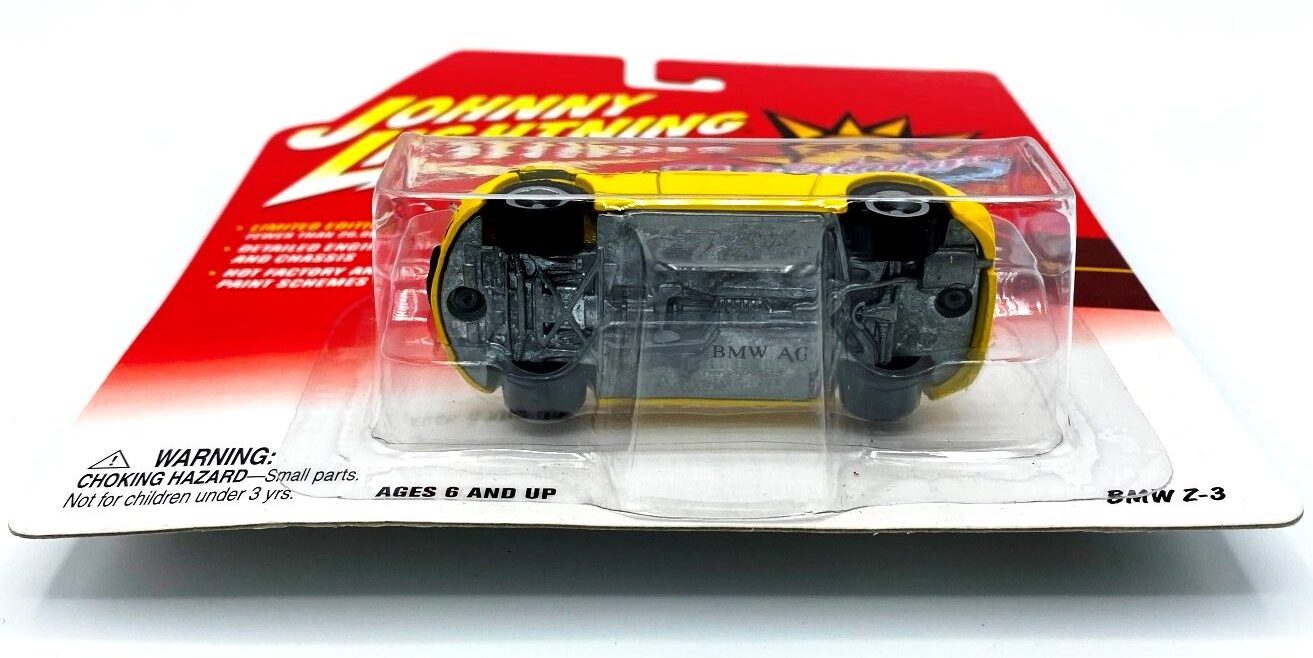 BMW Z-3 Yellow w/Gray Interior Car #05 w/Custom Paint Schemes s JL ...