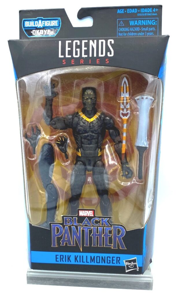 Marvel Black Panther! “Erik Killmonger! (Build A Figure Okoye) Legends ...
