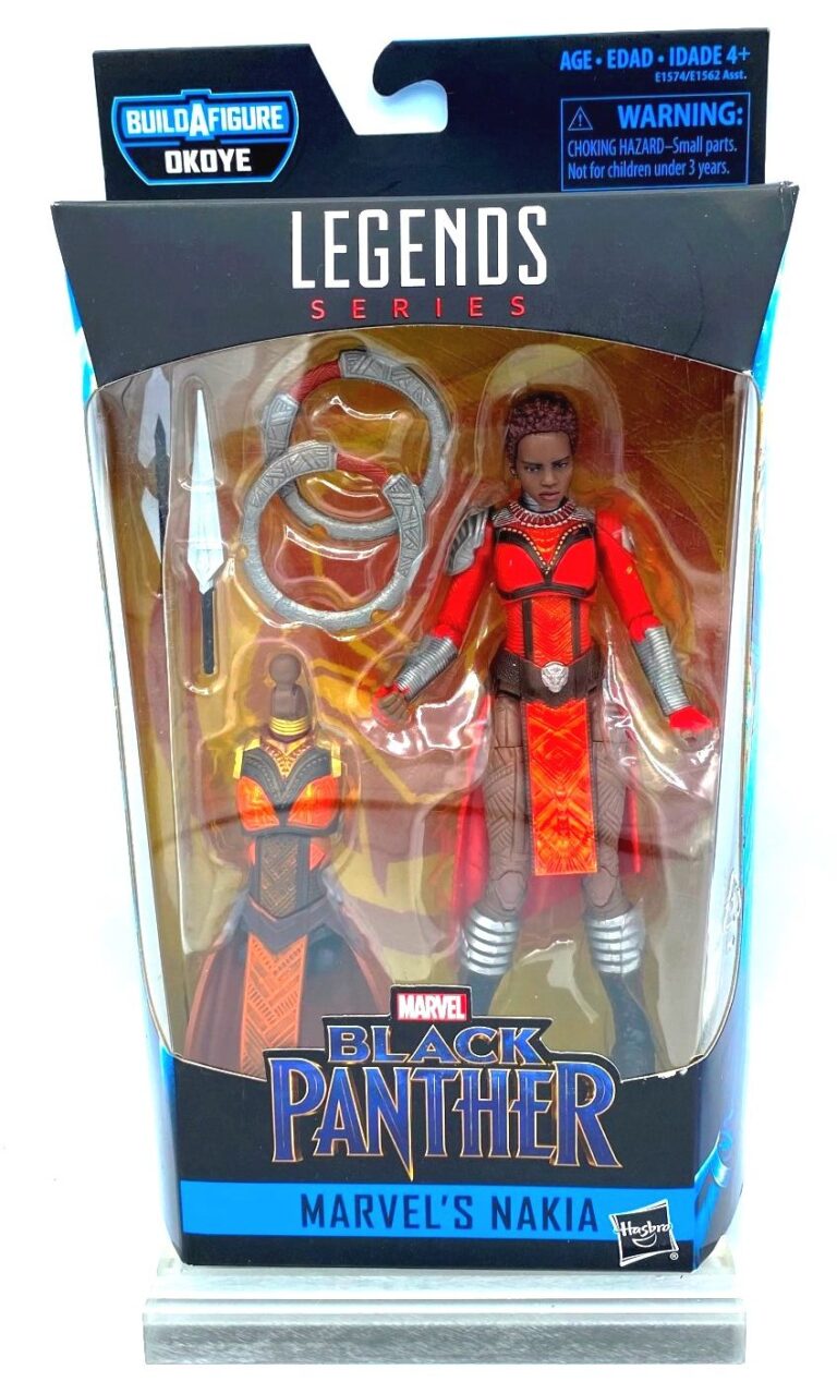 Marvel Black Panther! “Marvel's Nakia! (Build A Figure Okoye) Legends ...