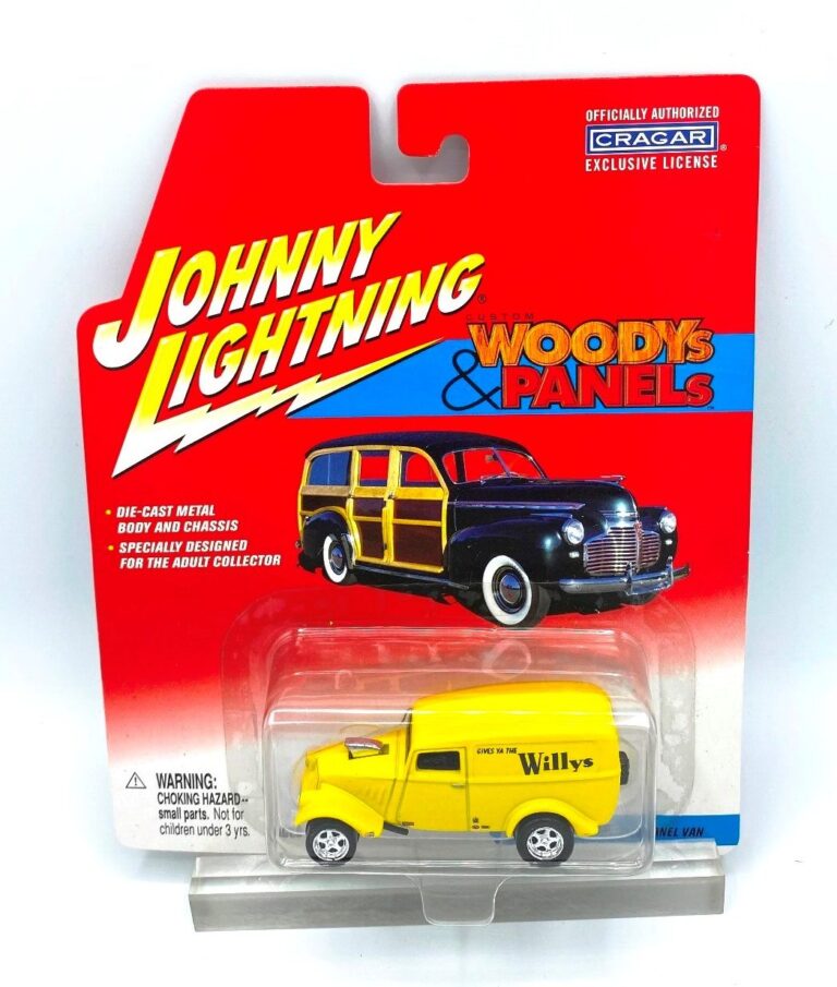 '33 Willys Panel Van Yellow w/Side Logo Car #02 Designed For The Adult ...