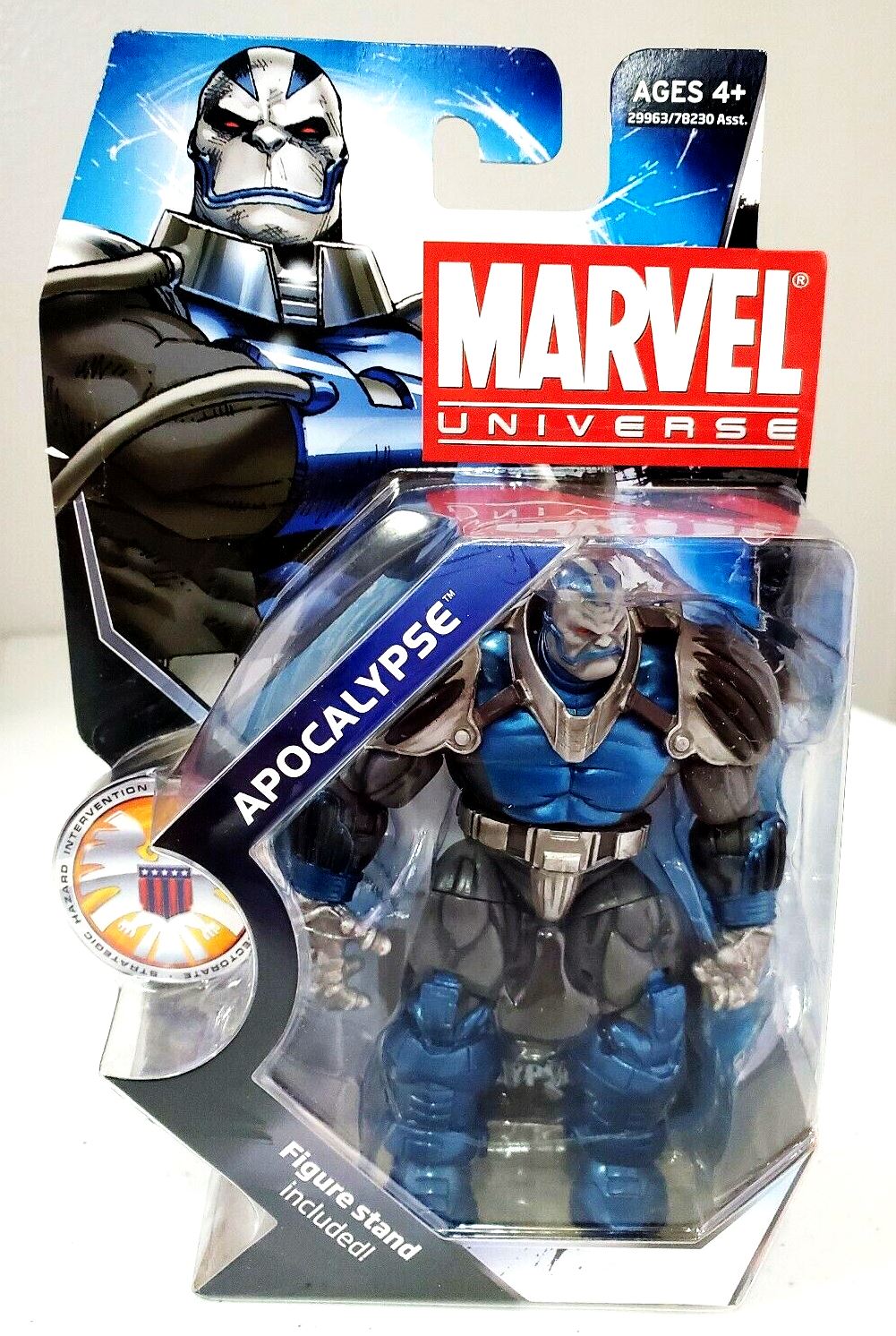 2010 Marvel Universe Apocalypse w/Figure Stand Comic Series-3