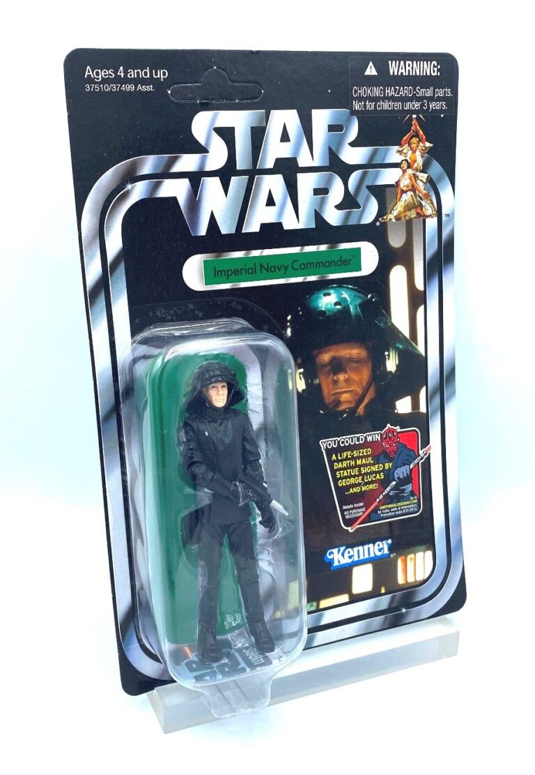 2012 Star Wars Imperial Navy Commander "UnPunched" Card #VC94