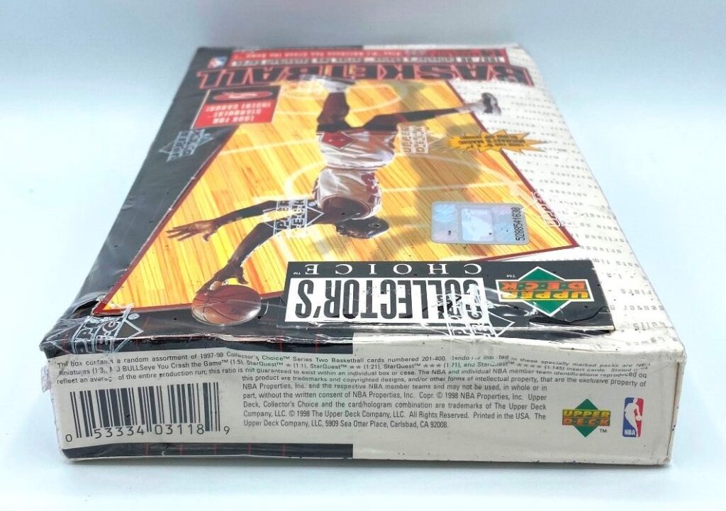 1997-98 Collector's Choice Michael Jordan Series Two Hobby Box