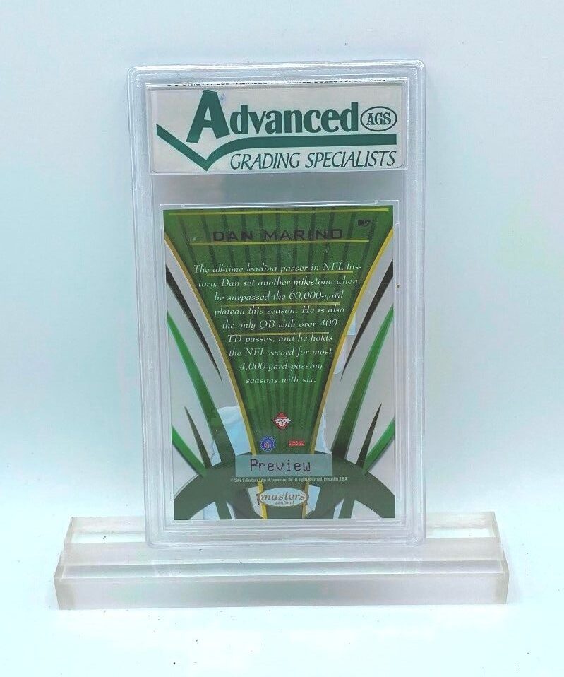 AGS Sports Cards Authenticated! Vintage MINT 9.0 Graded Insert Card #S7 ...