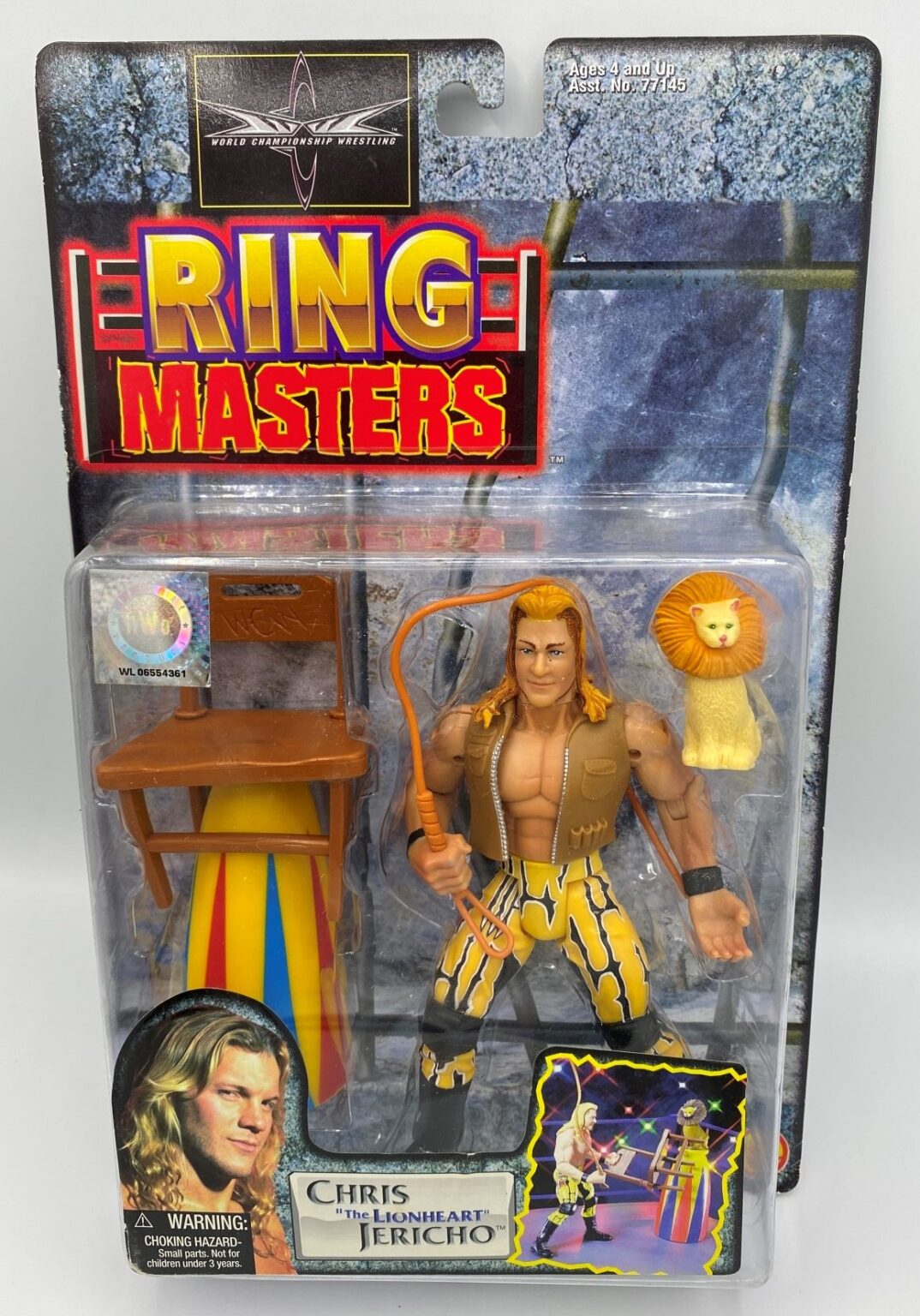 1999 Ring Masters WCW Collection! Vintage The Lionheart ("CHRIS JERICHO ...