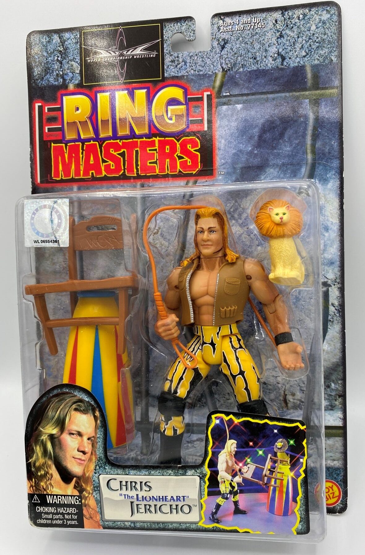 1999 Ring Masters WCW Collection! Vintage The Lionheart ("CHRIS JERICHO ...