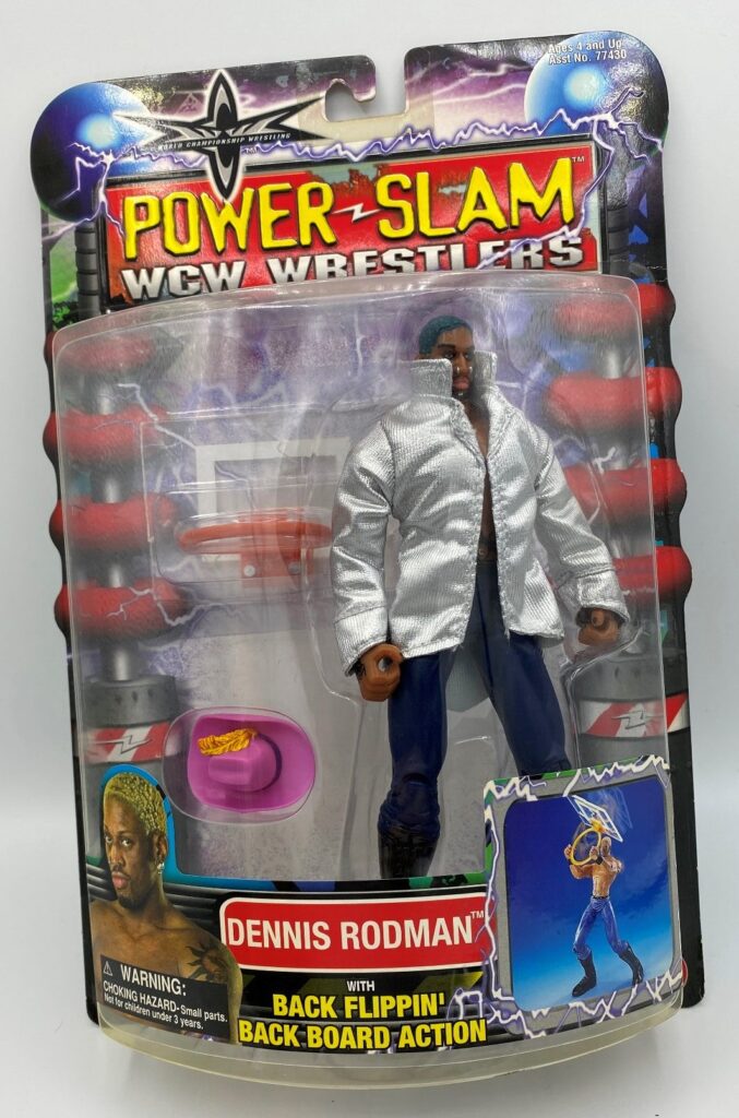 2000 Power Slam WCW Collection! Vintage Dennis Rodman ("Green Hair ...