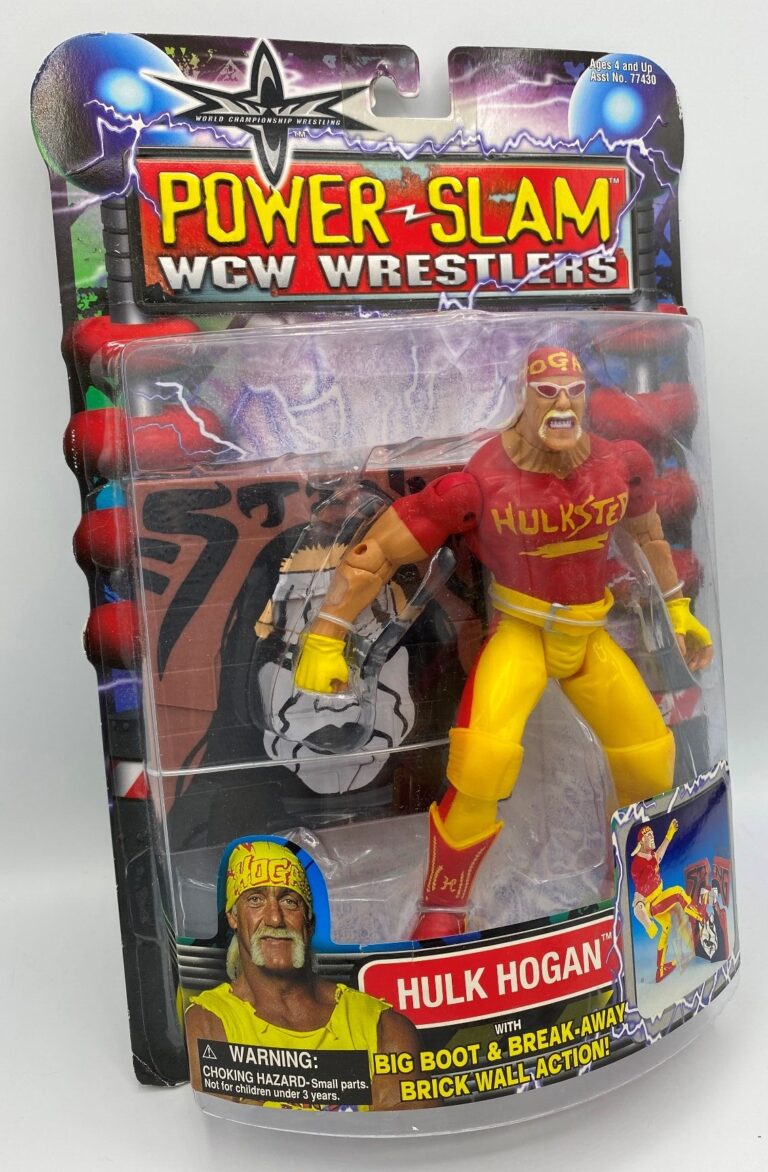 2000 Power Slam WCW Collection! Vintage Hulk Hogan ("Hulkster") WCW Power Slam Collection "Rare ...
