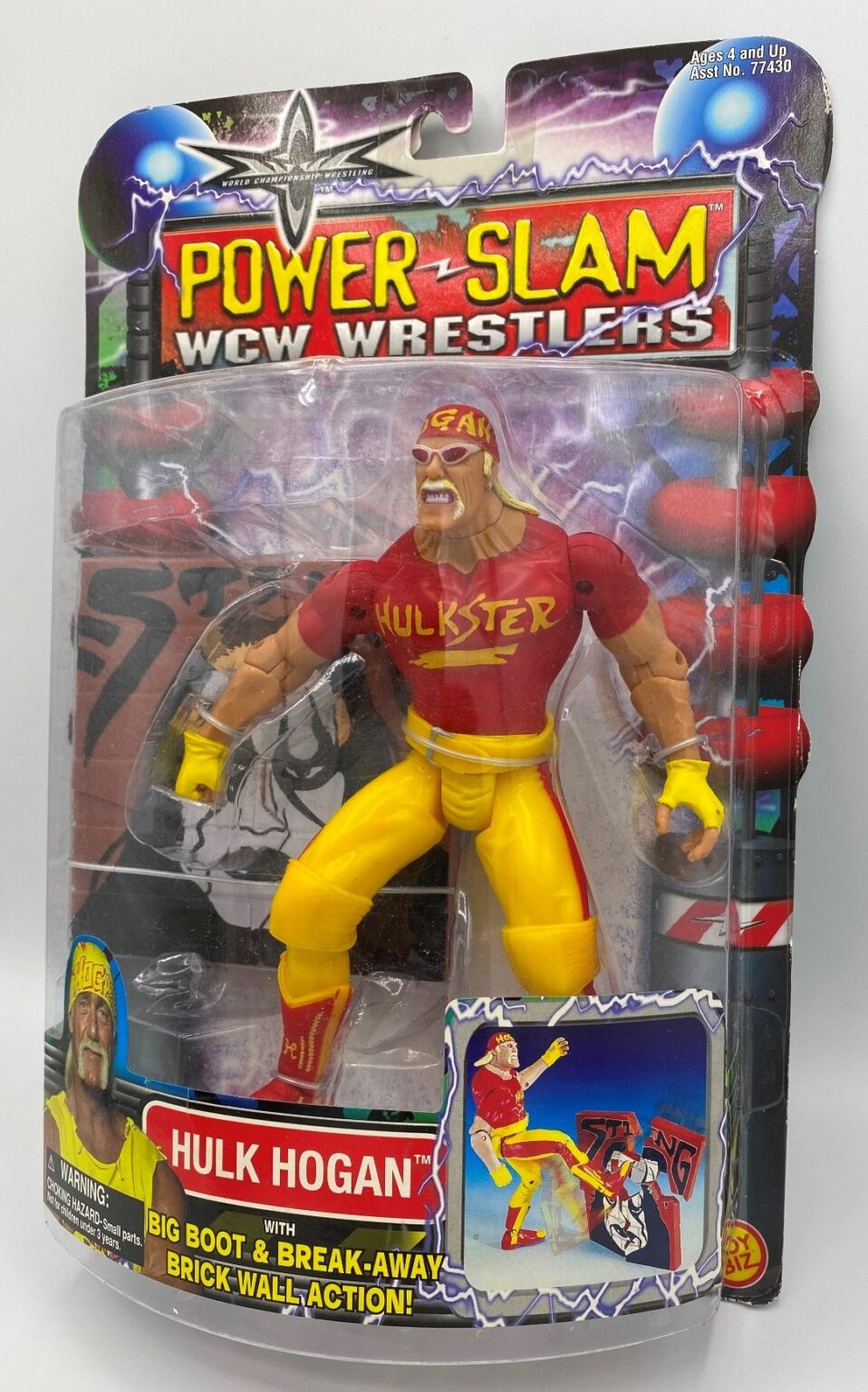 2000 Power Slam WCW Collection! Vintage Hulk Hogan ("Hulkster") WCW ...