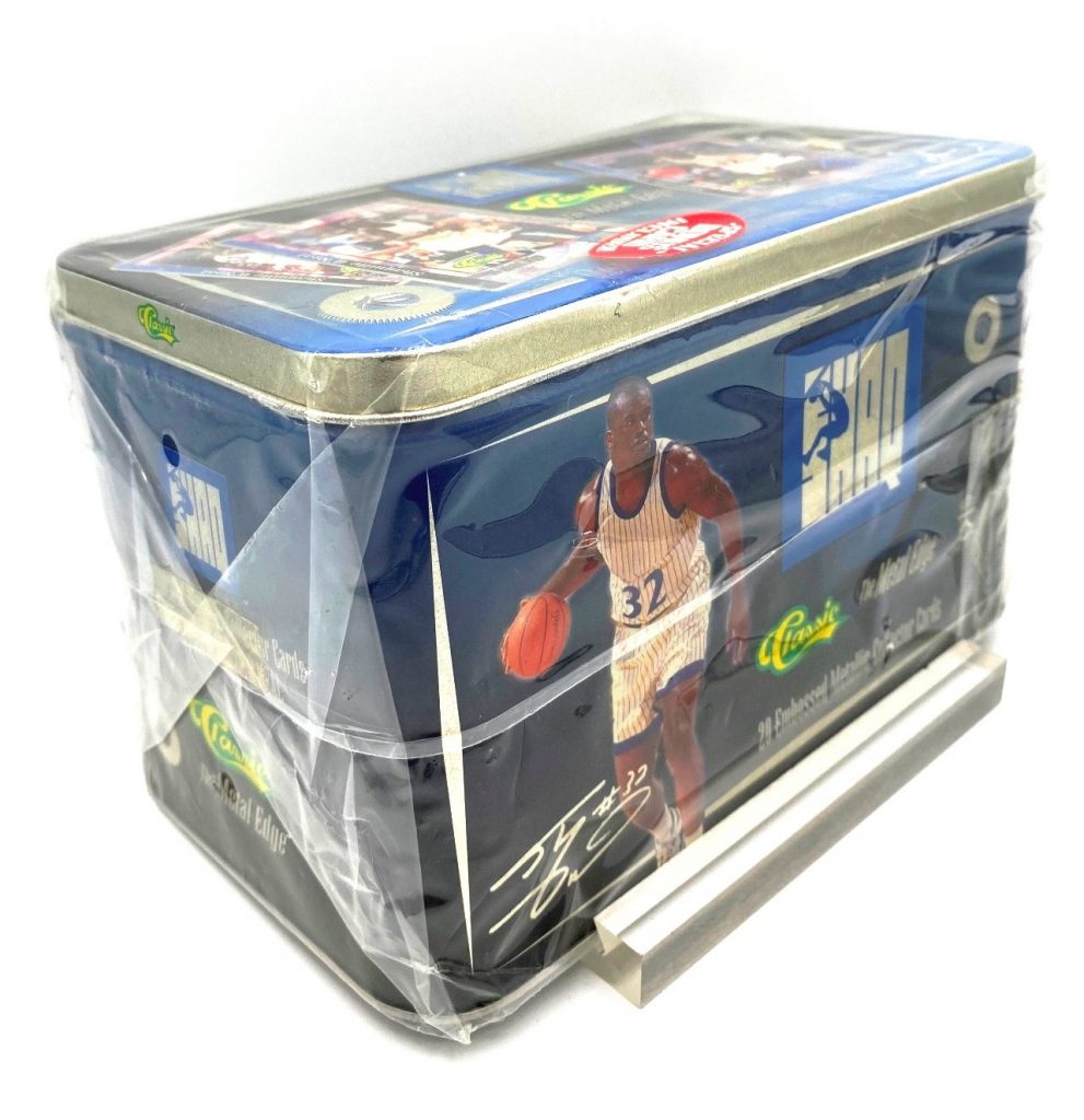 1994 Classic Shaq #32 The Metal Edge (Premiere Metallic Tin Set)
