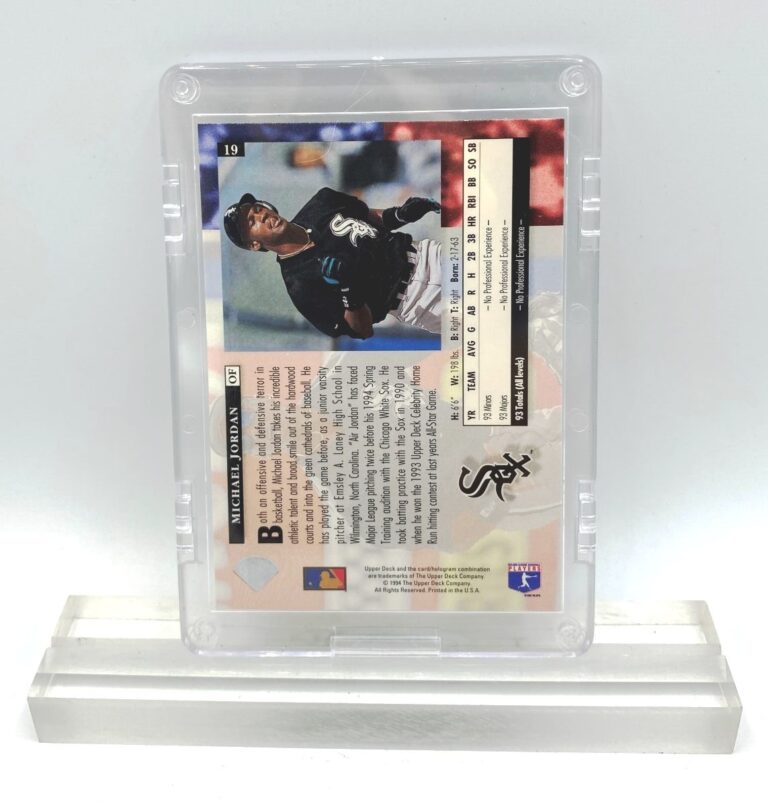 1994 Upper Deck Star Rookies Michael Jordan Rookie Card #19