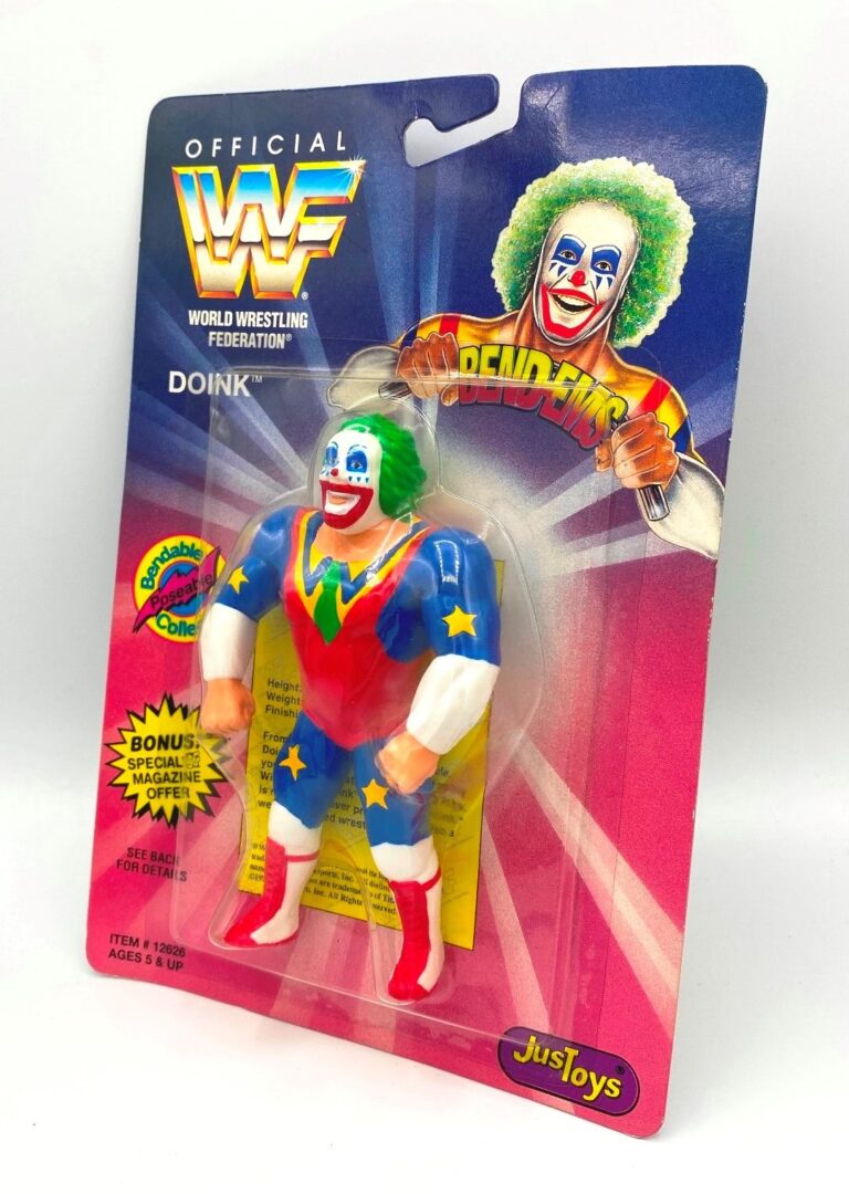 1994 WWF BEND-EMS Collection! Vintage DOINK ("Poseable") WWF Series-I ...