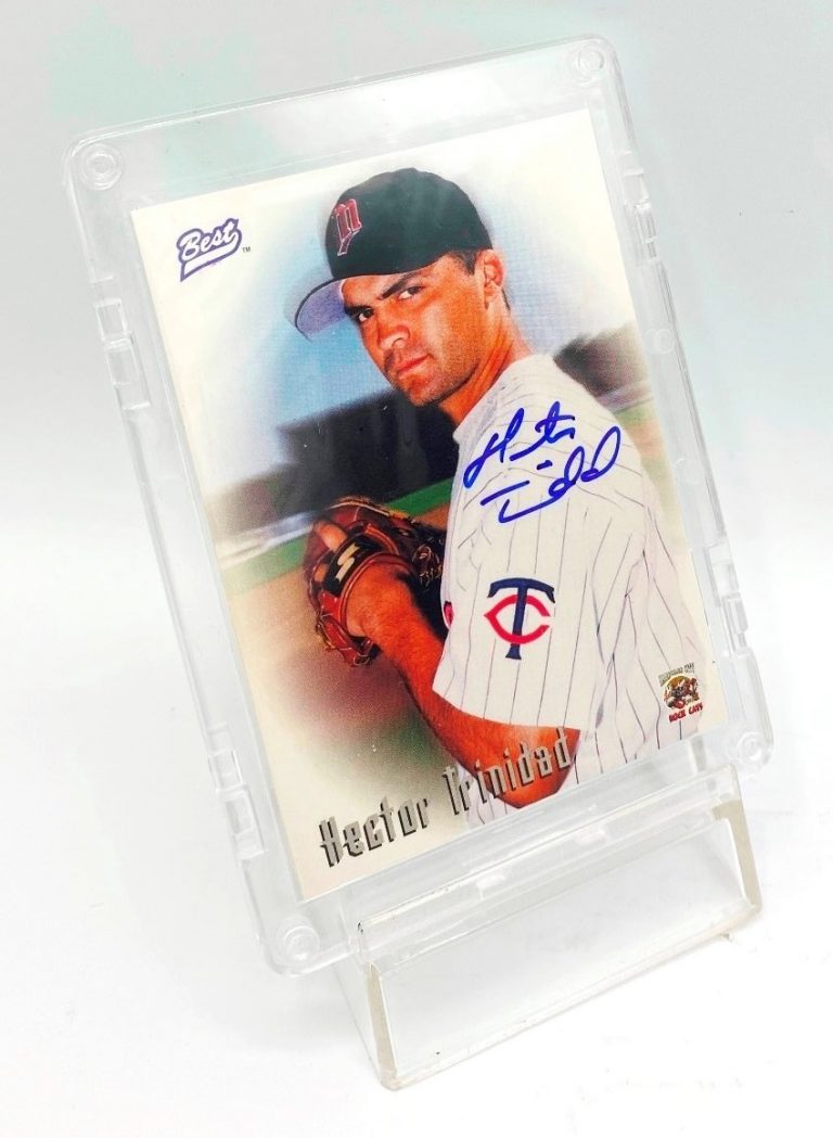1997 Best Authentic Hector Trinidad Autograph Card (Minors)