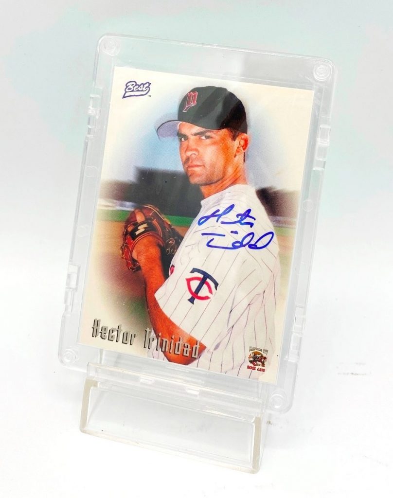 1997 Best Authentic Hector Trinidad Autograph Card (Minors)