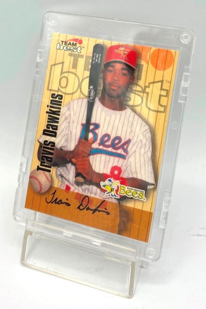 1998 Team Best Travis Dawkins Authentic Autograph Card (Minors)