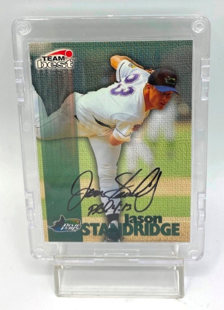 1999 Team Best Authentic Jason Standridge Autograph (Minors)