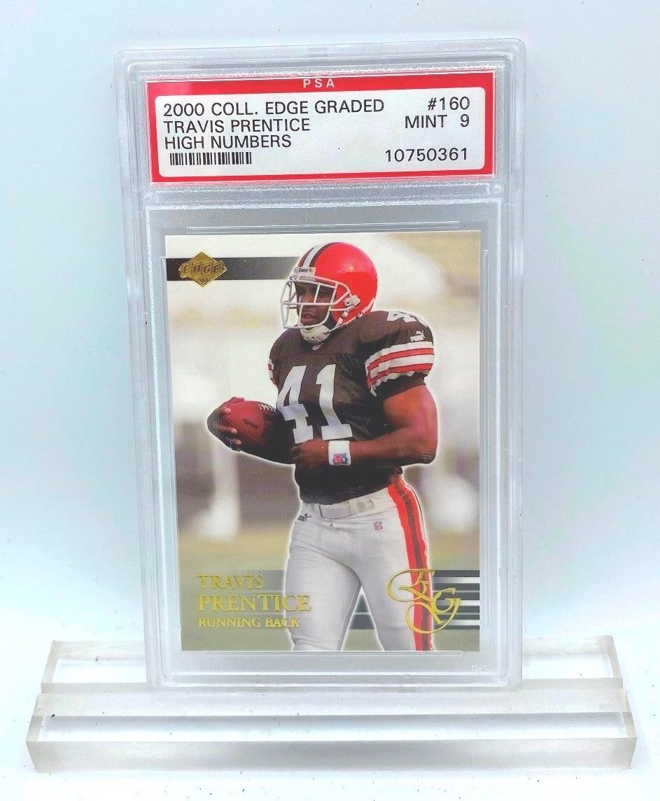PSA Sports Authenticator! Vintage MINT 9 Graded ("Travis Prentice ...