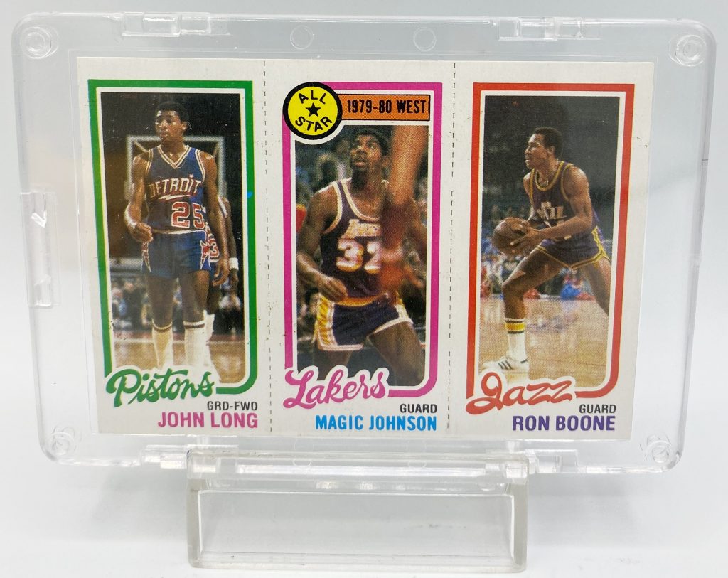 1980 Topps Basketball Tri-Card Checklist! Vintage Magic Johnson Jersey ...