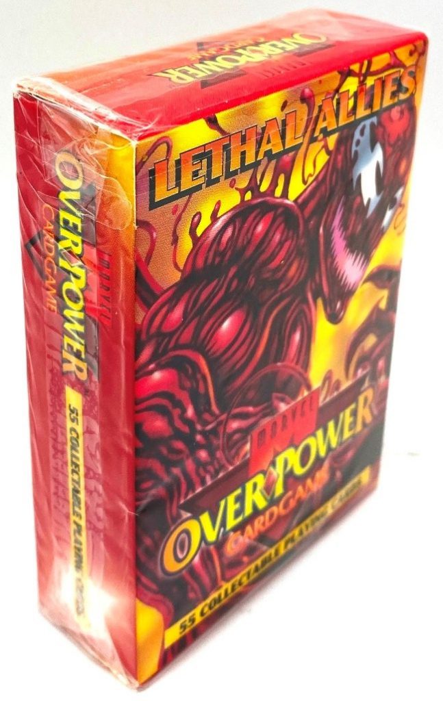 1995 Marvel Over Power Card Game Starter Deck! Vintage (Lethal Allies ...
