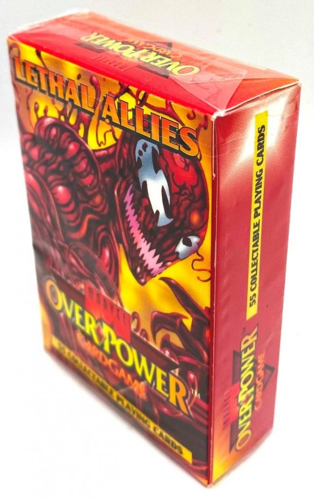 1995 Marvel Over Power Card Game Starter Deck! Vintage (Lethal Allies ...