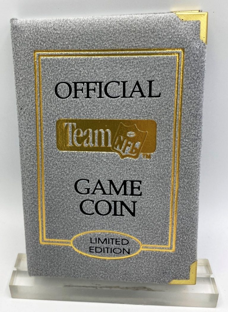 1996 Super Bowl XXX! Vintage Official Team NFL Game Coin .999 Fine ...