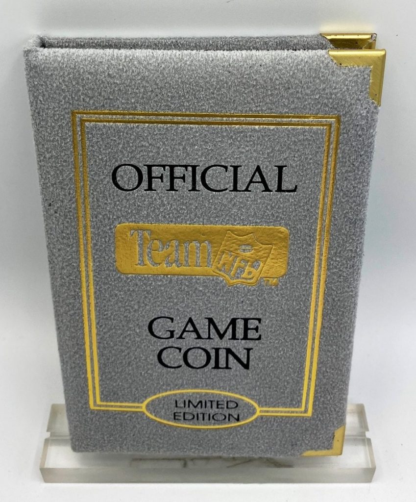 1996 Super Bowl XXX! Vintage Official Team NFL Game Coin .999 Fine ...