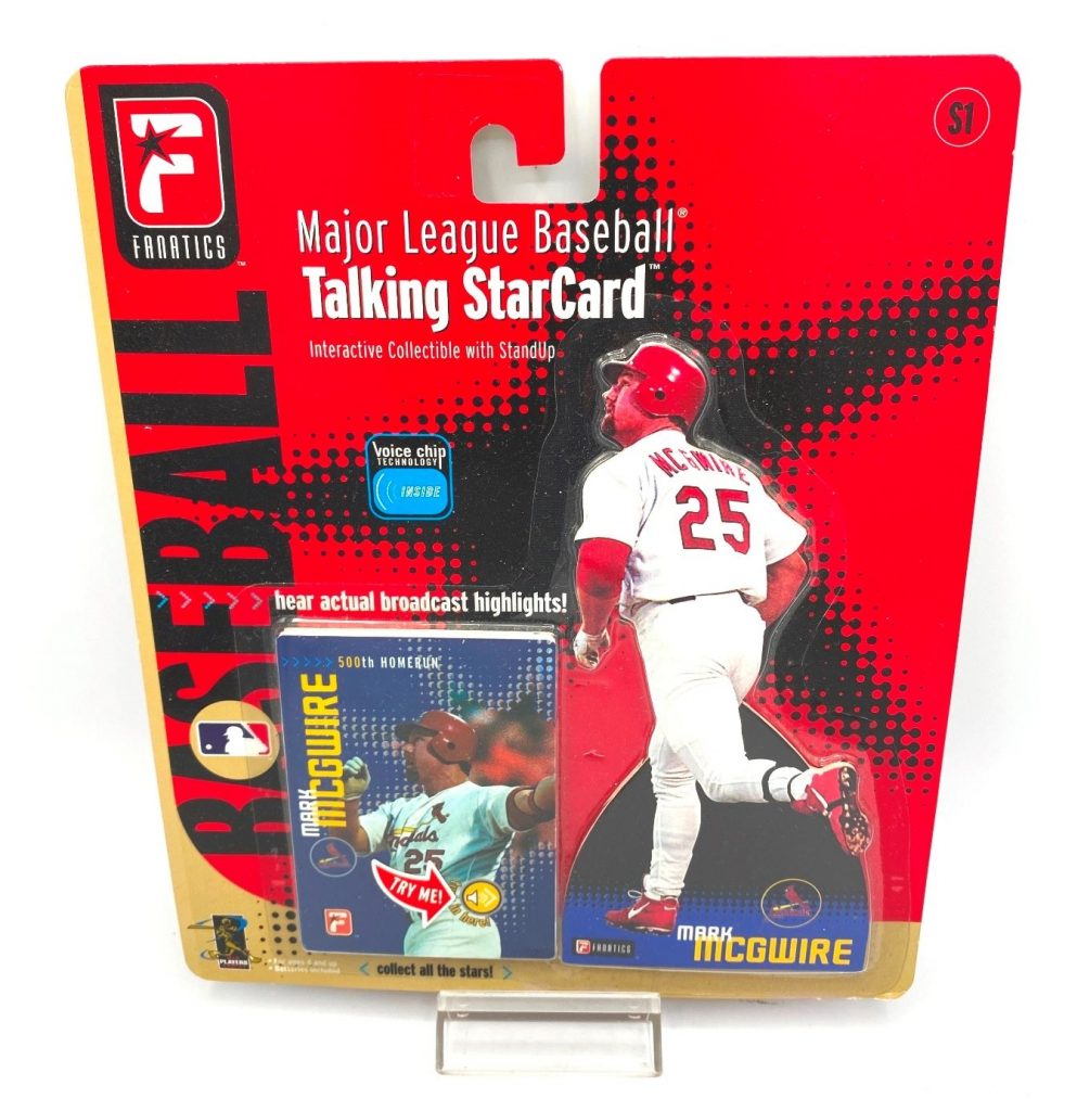 2000 Telestar-Fanatics Mark McGwire (MLB-Talking Star Card)