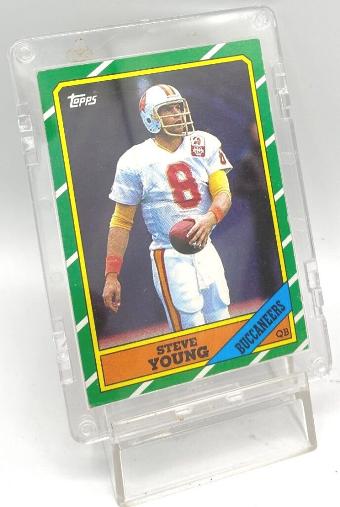 1986 Topps Chewing Gum Rookie Steve Young Card #374 (Vintage NFL ...