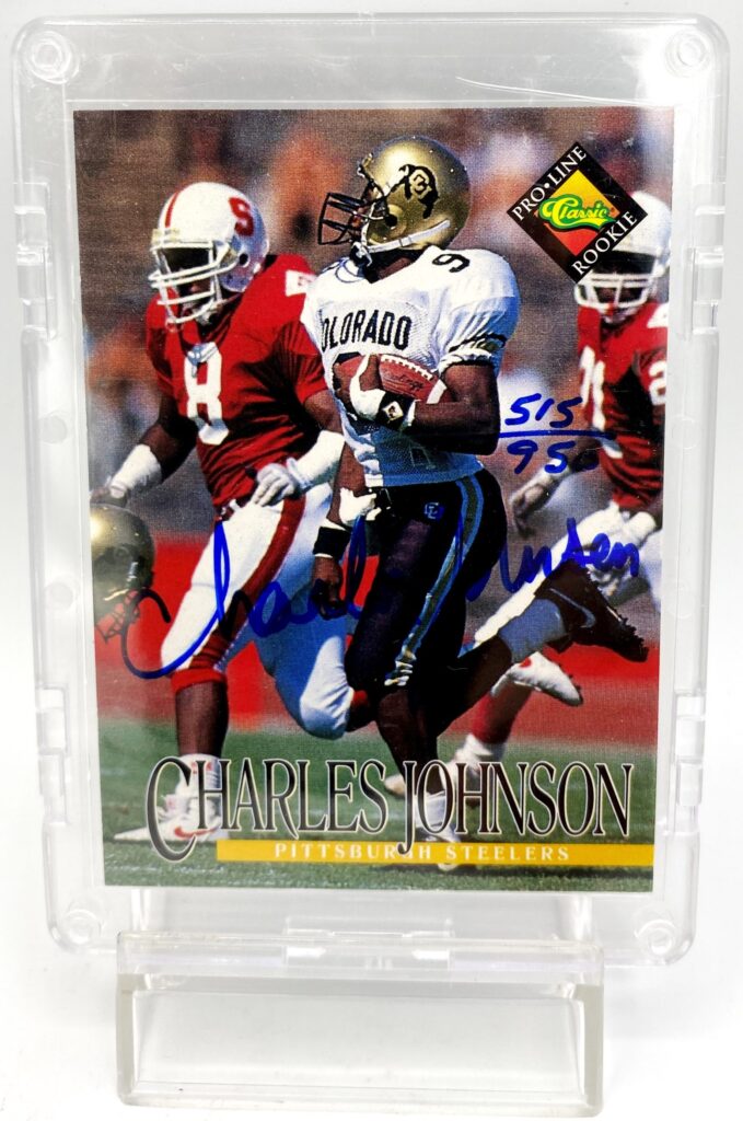 1994 Classic Pro-Line Rookie Charles Johnson "ROOKIE" (Congratulations ...