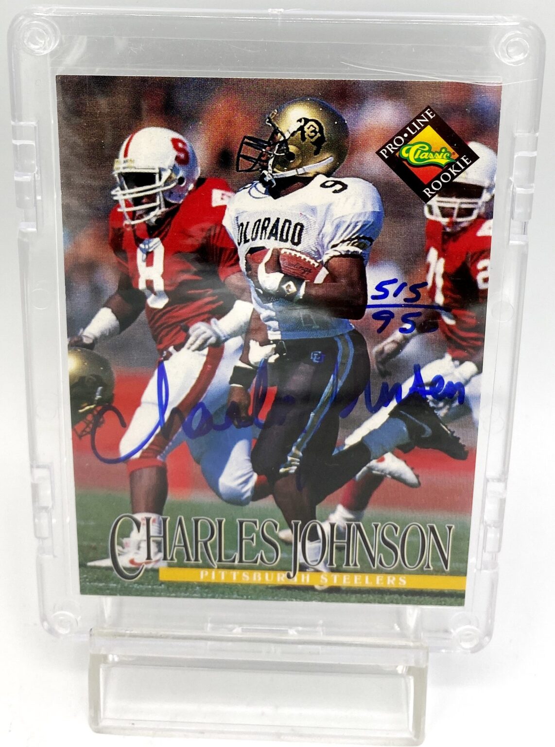 1994 Classic Pro-Line Rookie Charles Johnson "ROOKIE" (Congratulations ...