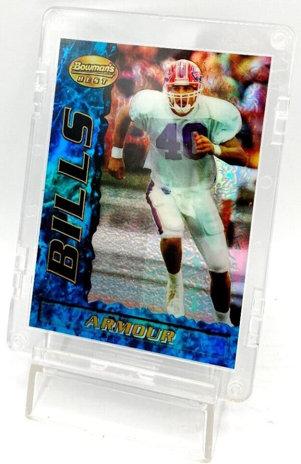 1995 Bowman's Best Bills Justin Armour Card #R76 (Vintage "Rookie ...