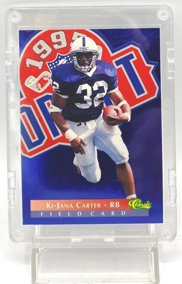 1995 Classic Images 95 Draft Field Card Ki-Jana Carter Card #DC10 ...