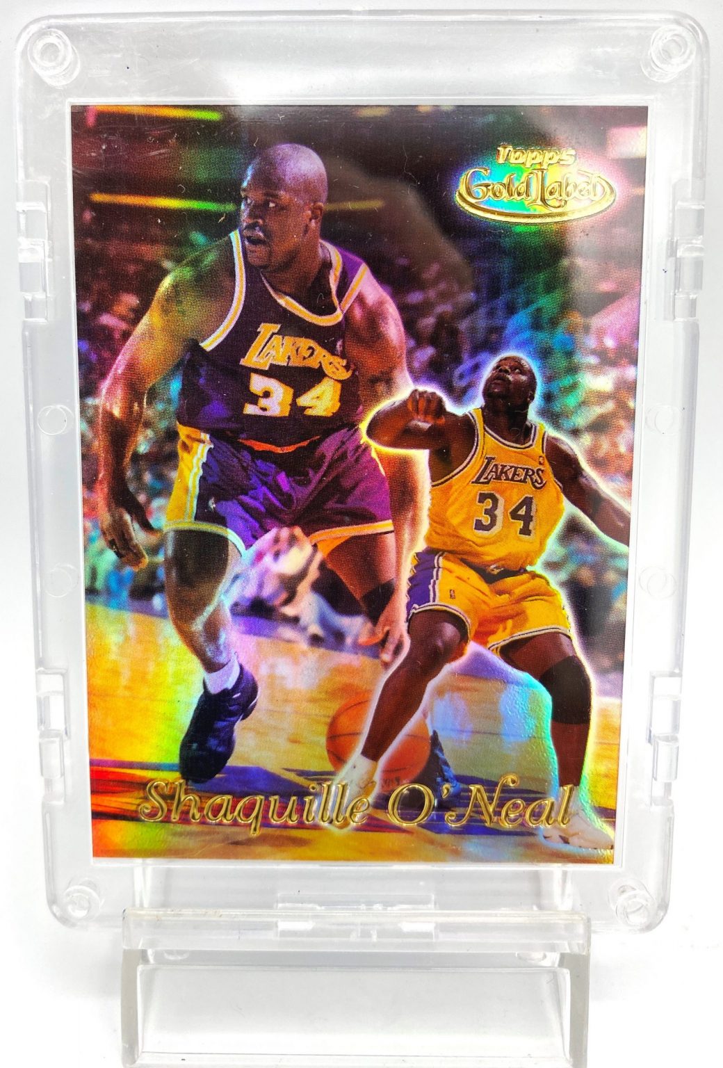 1999-00 Topps Gold Label! Vintage Shaquille O'Neal ("Class 1 Refractor ...