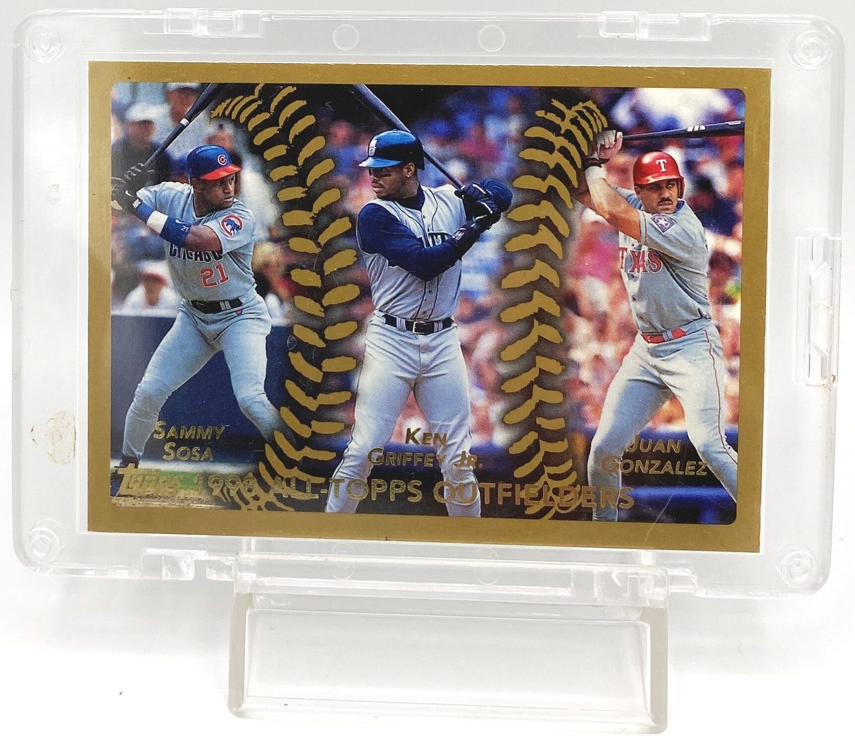 1999 Topps 1998 All-Topps OutFielders Card #454 Ken Griffey Jr Seattle ...