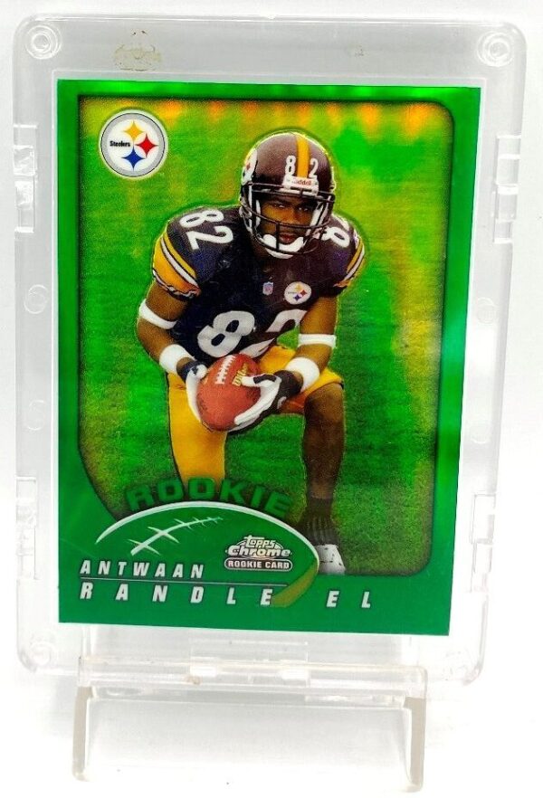 2002 Topps Chrome Rookie Refractor Card #192 Antwaan Randle El (Vintage ...