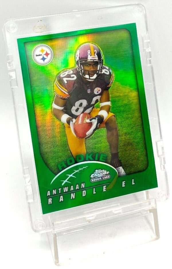 2002 Topps Chrome Rookie Refractor Card #192 Antwaan Randle El (Vintage ...