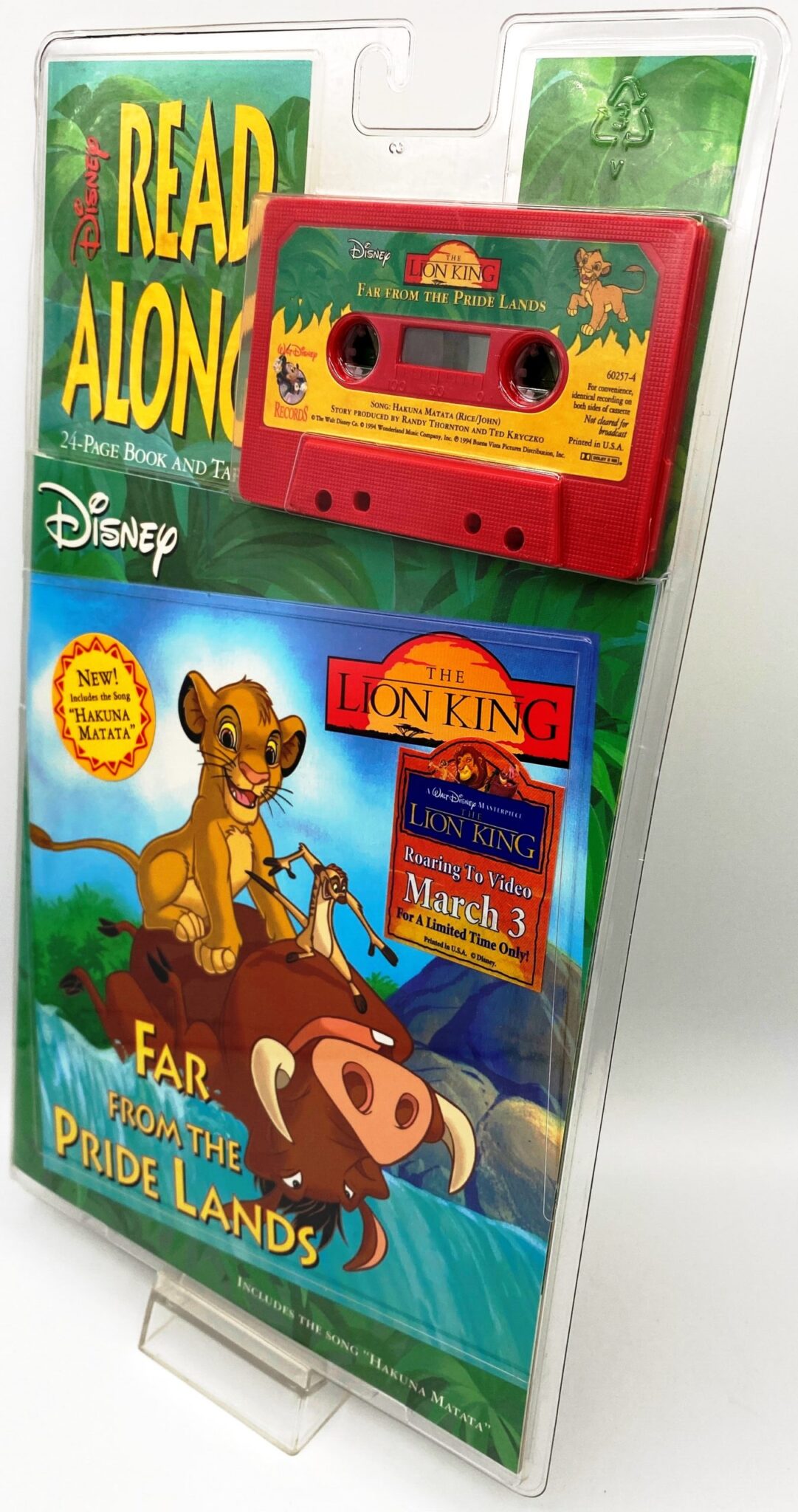 1994 The Lion King Read Along ("Far From The Pride Lands") Disney's ...