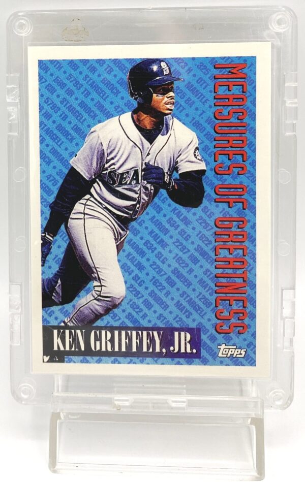 1994 Topps Measures Of Greatness Card #606 Ken Griffey Jr (Vintage ...