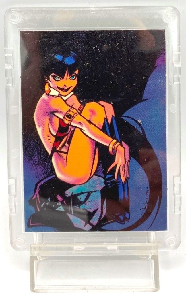 1995 Topps Visions of Vampirella Horror Glow Chase Card #5 of 6 ...