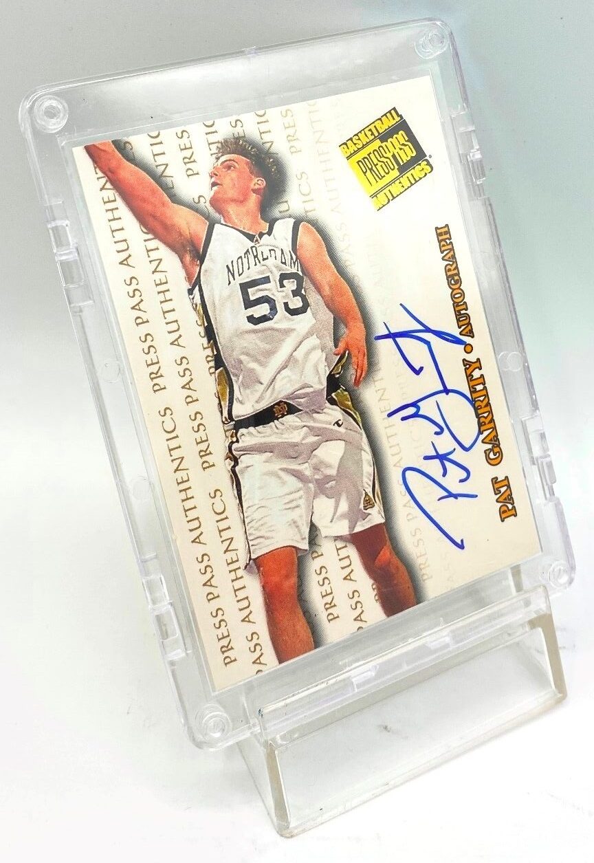 1998 Press Pass Authentics Rookie Pat Garrity Auto Card (Vintage ...