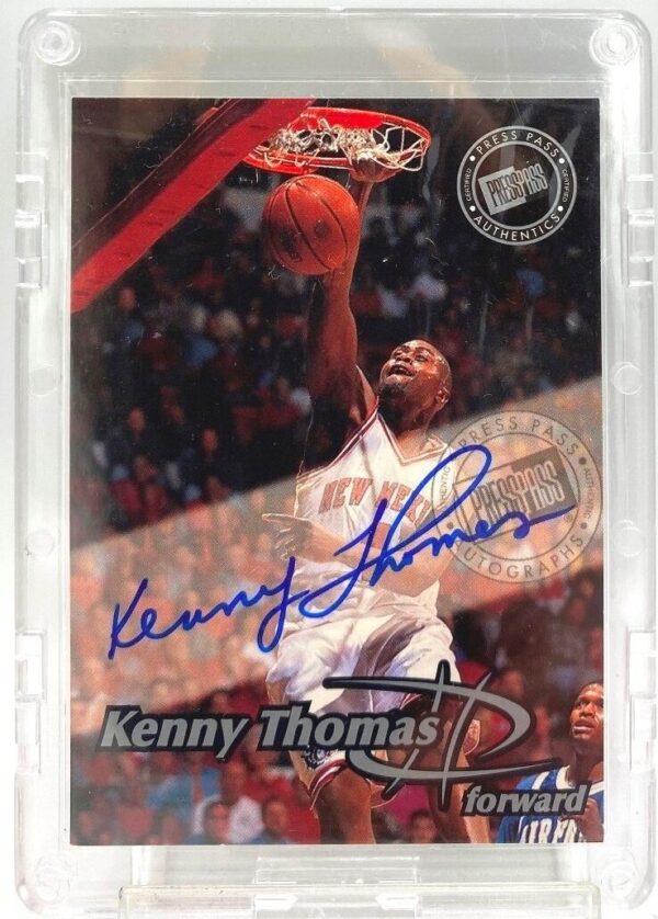 1999 Press Pass Authentics Rookie Kenny Thomas Auto Card (Vintage ...