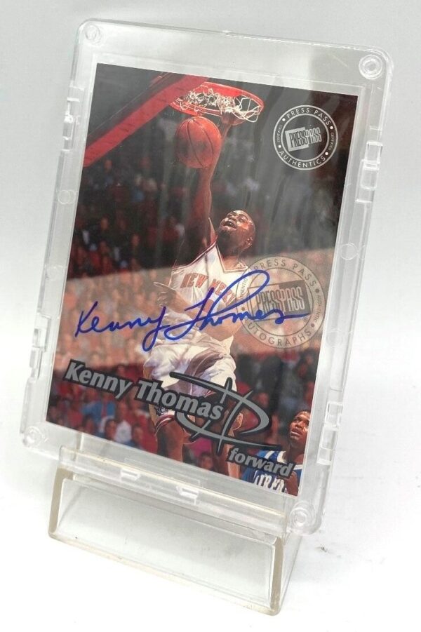 1999 Press Pass Authentics Rookie Kenny Thomas Auto Card (Vintage ...