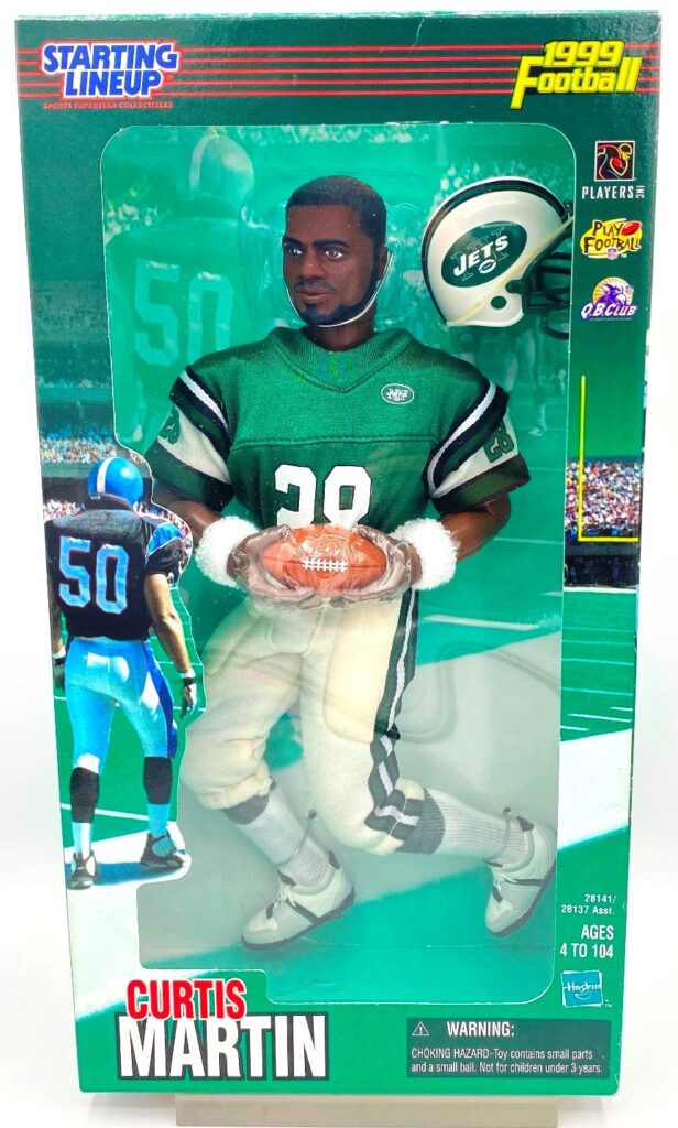 Curtis Martin “12 Inch 1999 Edition (Fully Poseable) w/Real Cloth ...