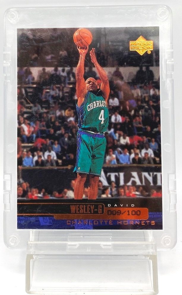 1999 Upper Deck Exclusive David Wesley Card #13 (Vintage "NBA Limited ...