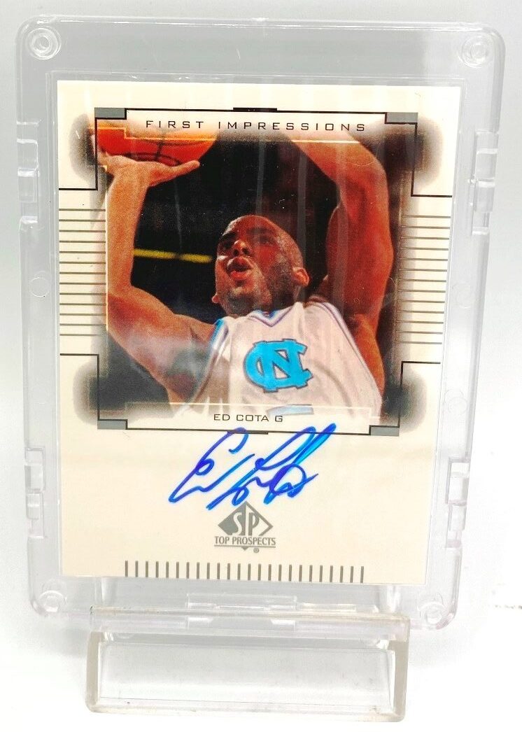 2000 SP Top Prospects 1st Impressions Ed Cota RC #EC Autographed
