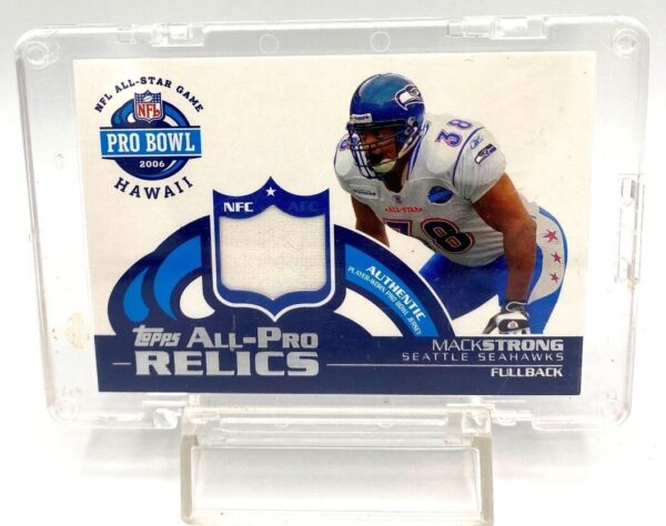 2006 Topps NFC Pro Bowl Hawaii All-Pro Relics Mack Strong Authentic ...