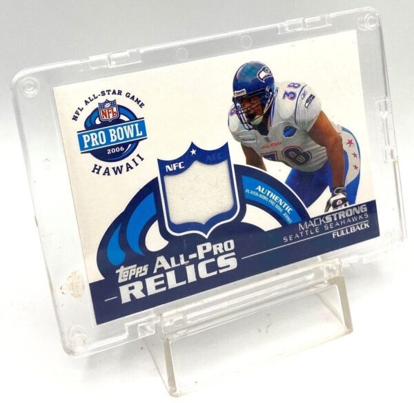 2006 Topps NFC Pro Bowl Hawaii All-Pro Relics Mack Strong Authentic ...