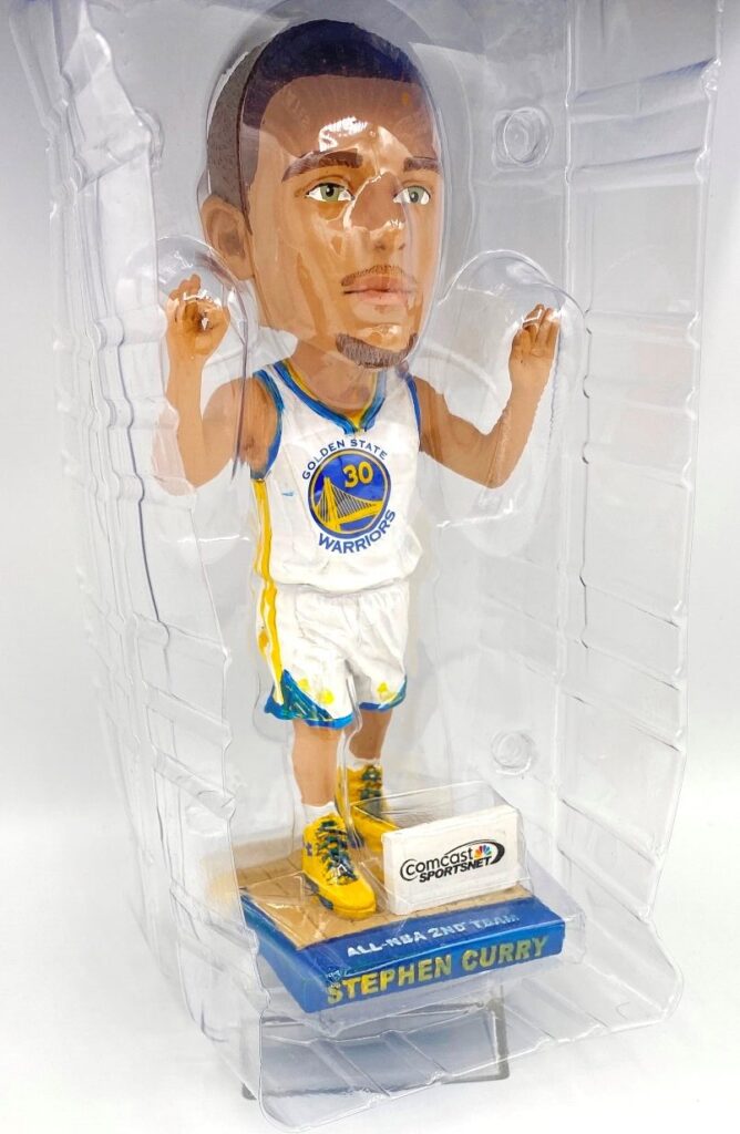 2013 Comcast Sportsnet Stephen Curry All-NBA Bobblehead "Rookie"