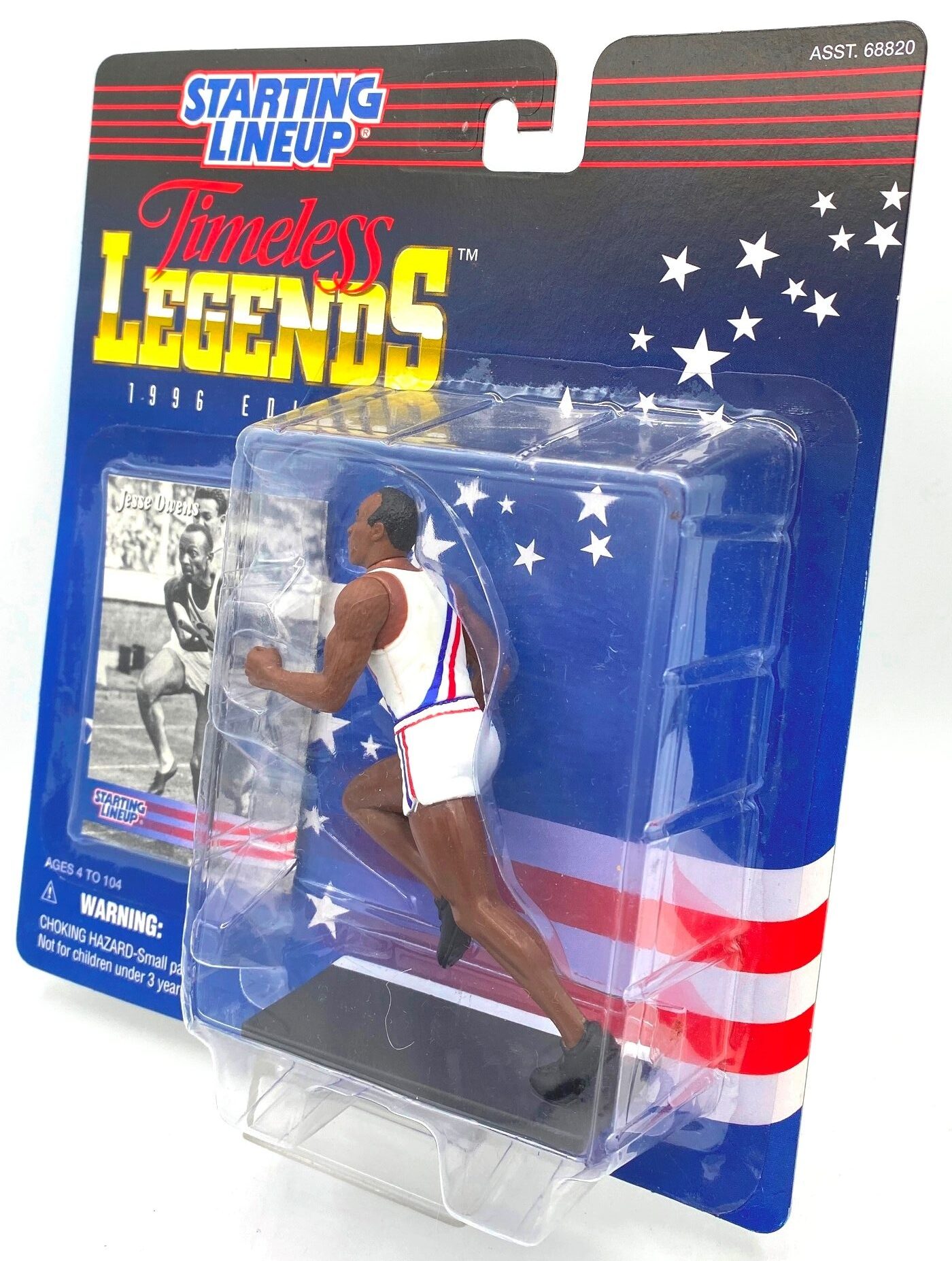 1996 SLU Timeless Legends Jesse Owens “Track Elite"/Card