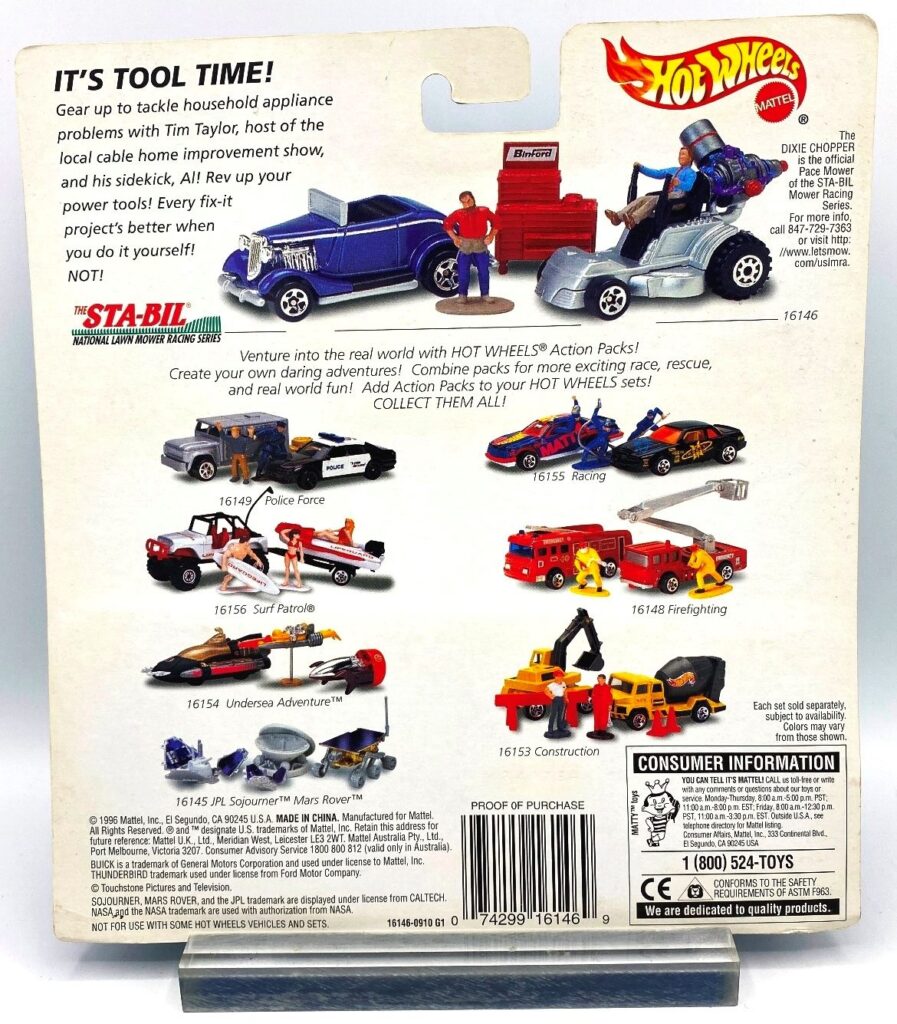 Action Pack (Home Improvement) It's Tool Time! (Hotwheels-Multiple Pack ...